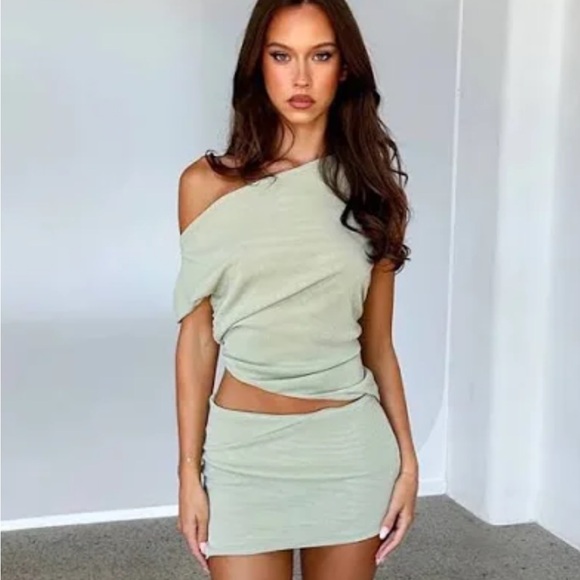 Tiger Mist | Skirts | Tiger Mist Cobi Tank And Skirt Set In Sage ...